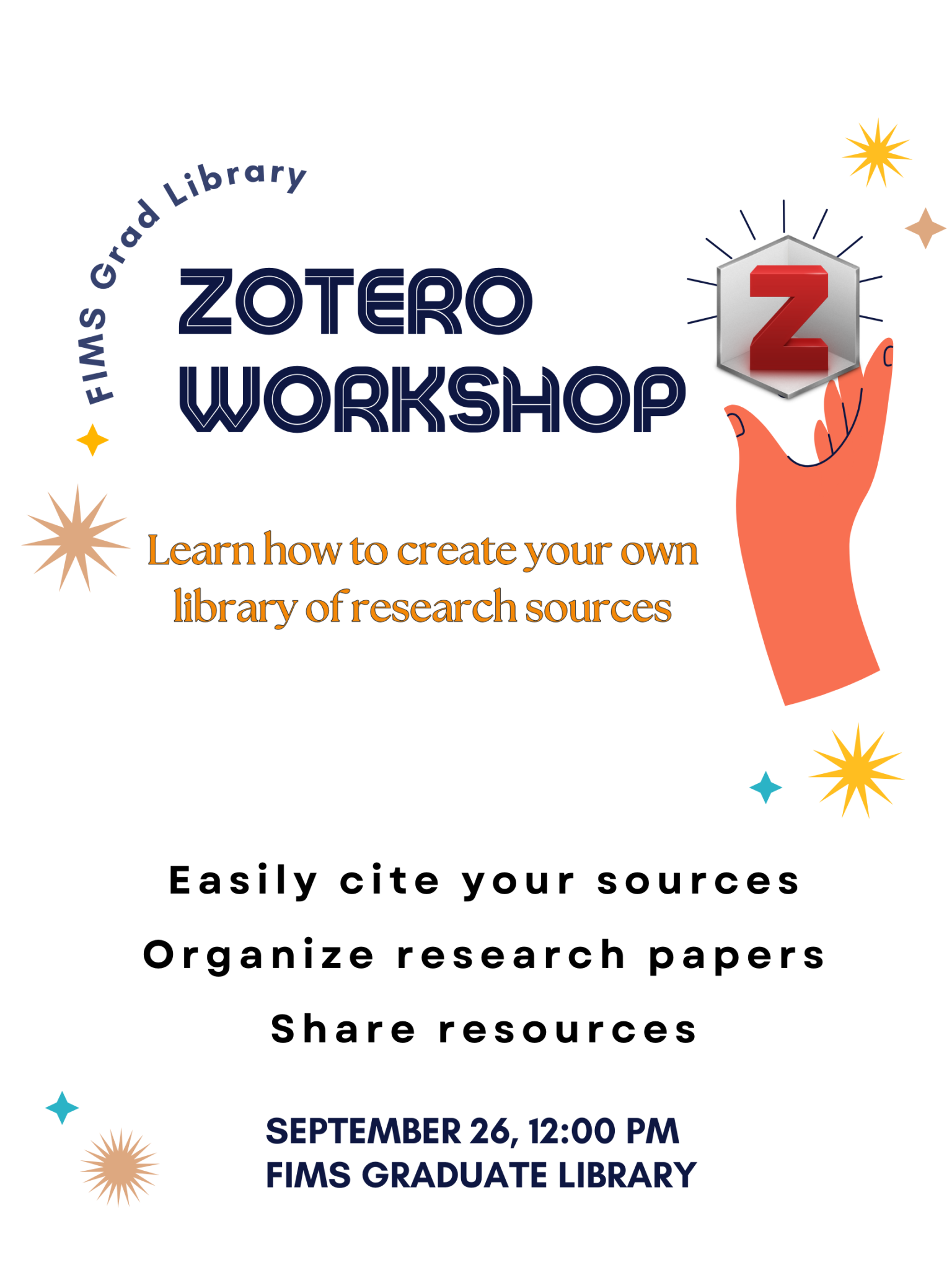 Zotero Workshop – FIMS Graduate Library